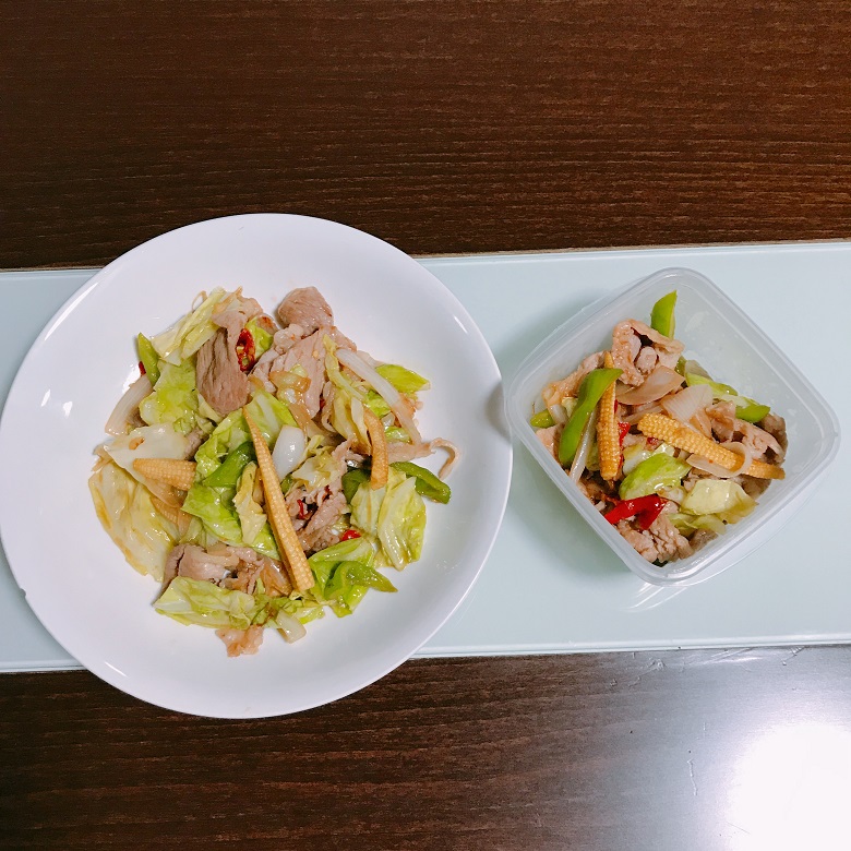 簡単余り物レシピ★タイ風野菜炒め2 パックパットルアムミット|タイ料理レシピ 食べタイblog